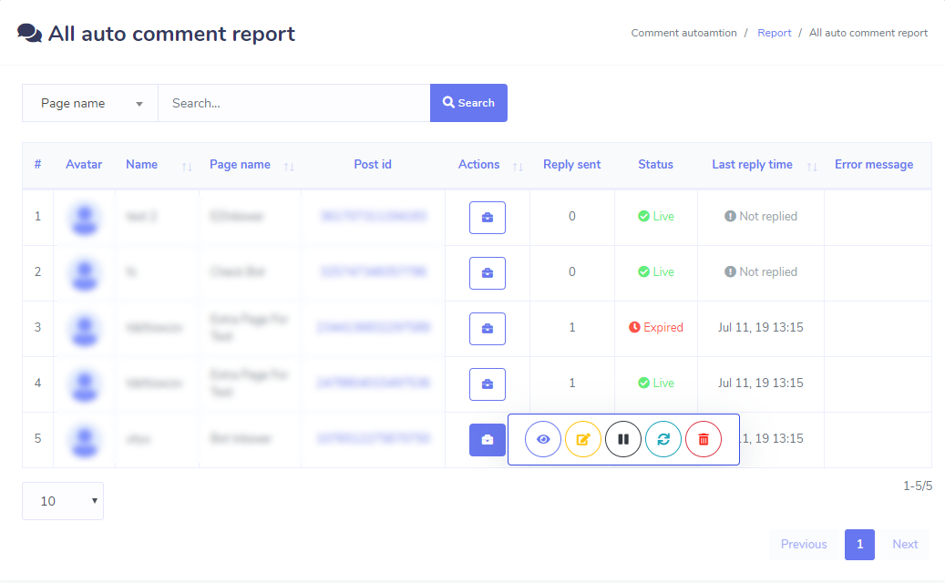 Comment Automation in Smart Bot Maker - Smart Auto Tool