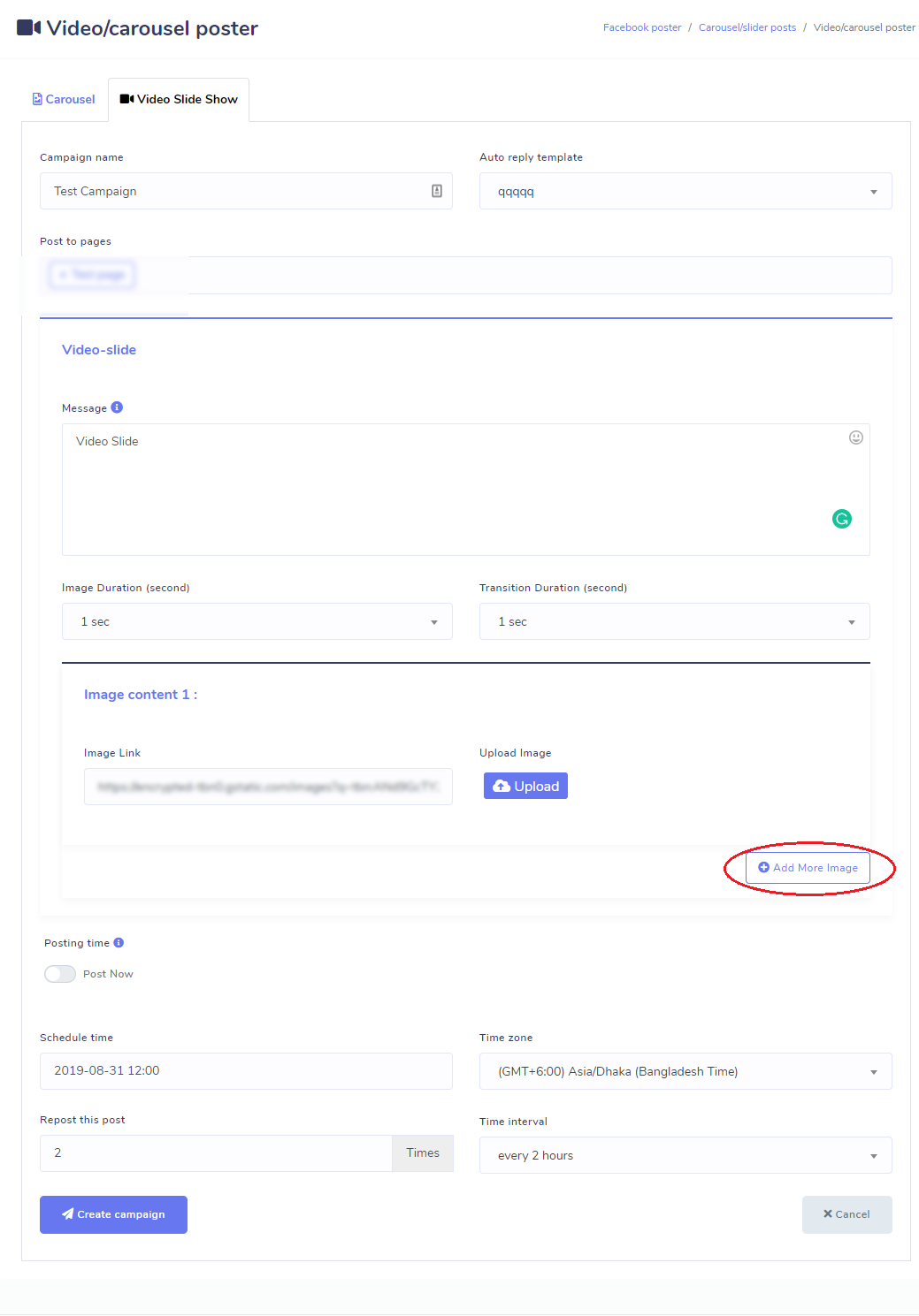 Posting Feature in Smart Bot Maker - Smart Auto Tool